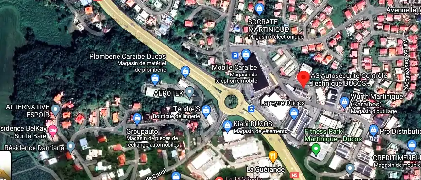 AS Autosécurité Contrôle Technique DUCOS ZONE INDUSTRIELLE, Contrôle ...